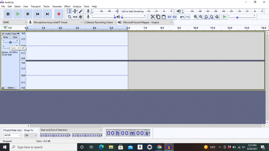 Audacity Guide – Writing and Design Lab
